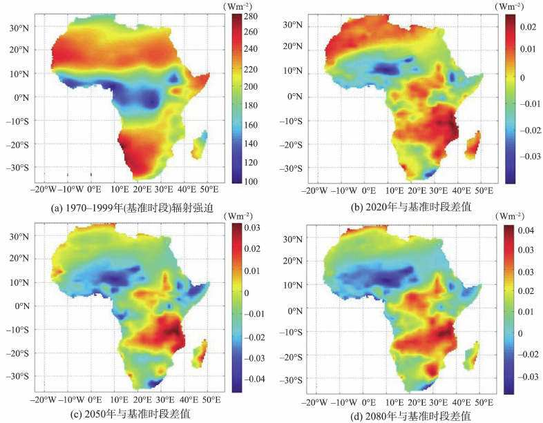 未来RCP4.5情景下非洲地区主要气候要素时空演变特征