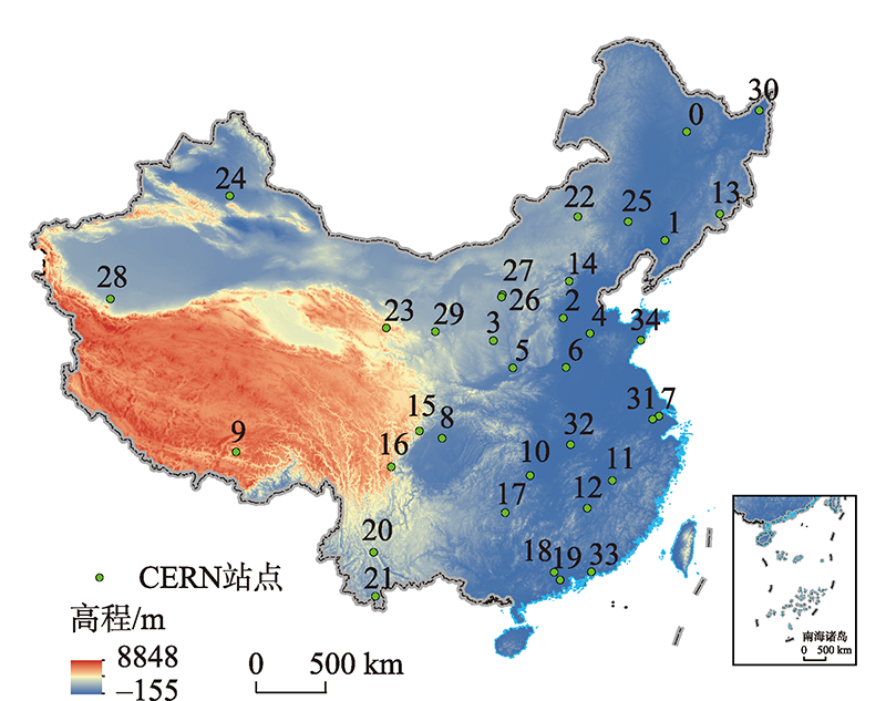Evolution of the Multiple Accumulated Temperature Across Mainland China ...